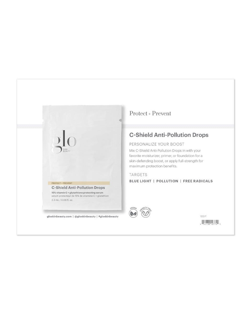 C-Shield Anti-Pollution Drops Sample Card - Single – Glo Skin Beauty Canada